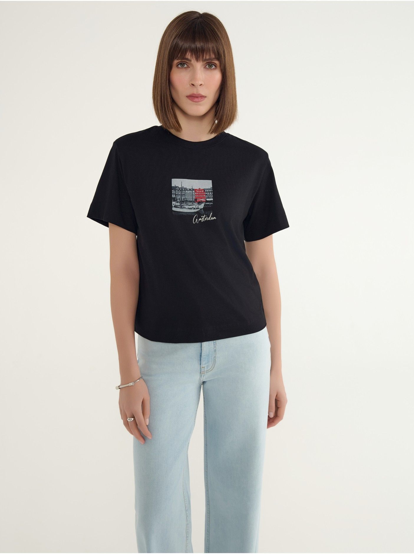 ᐅ Купить Футболка из хлопка с рисунком «Siesta» LD 3029 в Минске цвет beige-siesta ️ в интернет ...