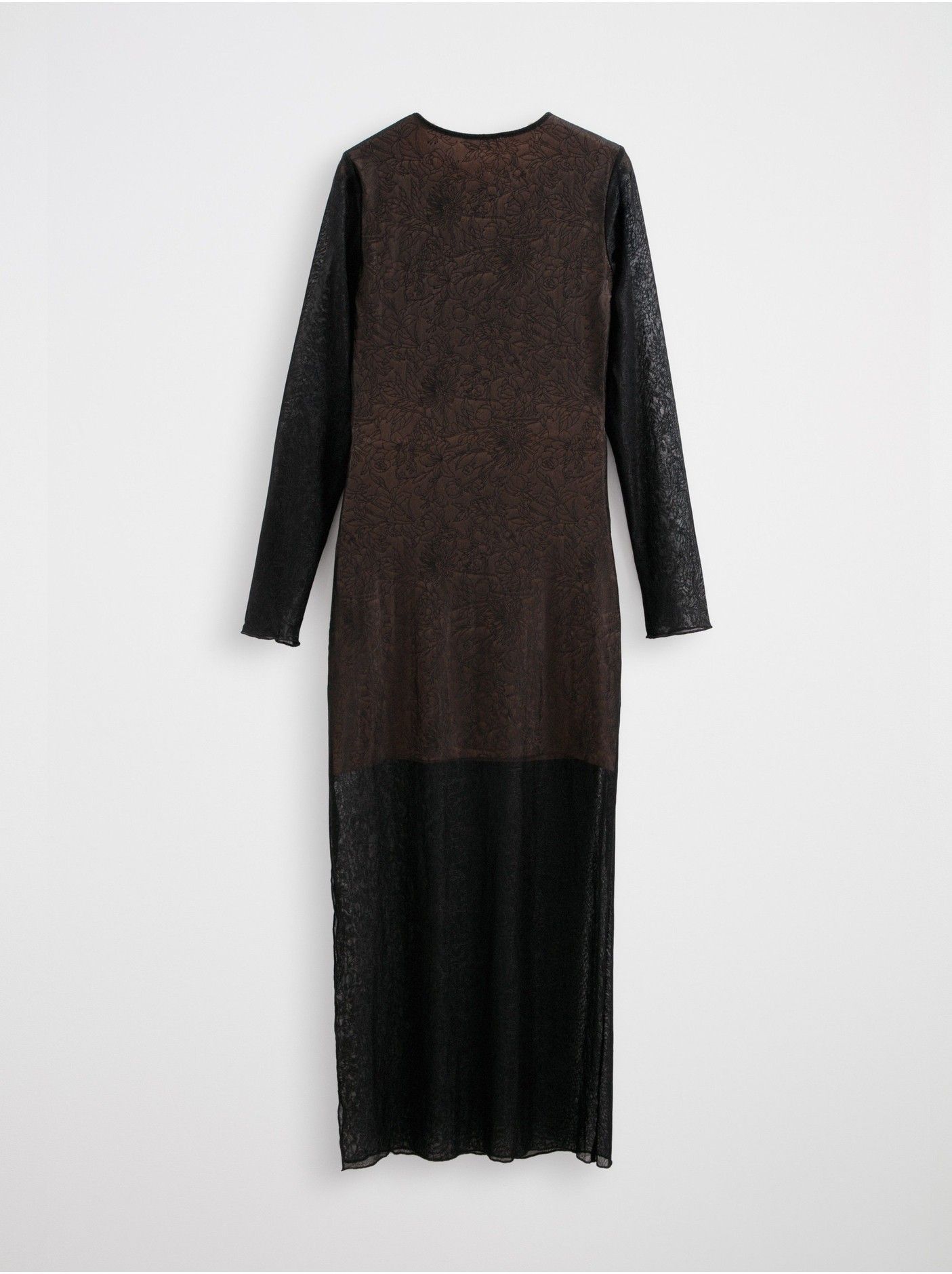 ᐅ Купить Платье-макси из сетки с цветочным рисунком FLORAL TATTOO LPL ...