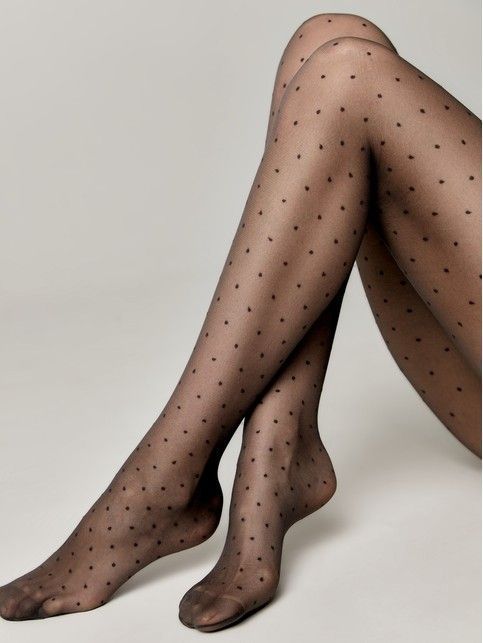 ᐅ Купить Колготки женские в горошек DOTS Lycra® неро цвета в Минске ...